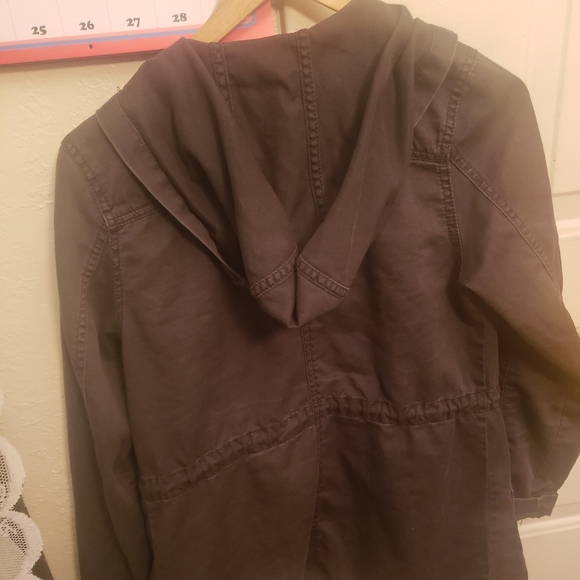 Jackets & Coats | Dark Grey Lightweight Parka Jacket | Poshmark